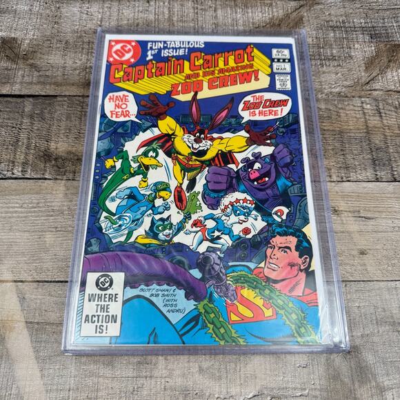 DC Comics | Other | Captain Carrot And His Amazing Zoo Crew 1982 Dc ...